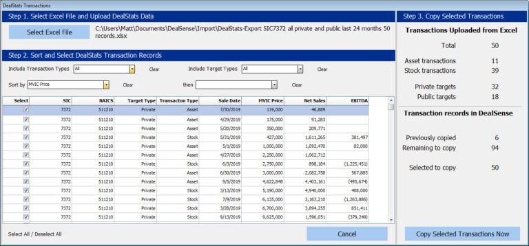 DealSense® - MoneySoft® - All-in-One M&A Software
